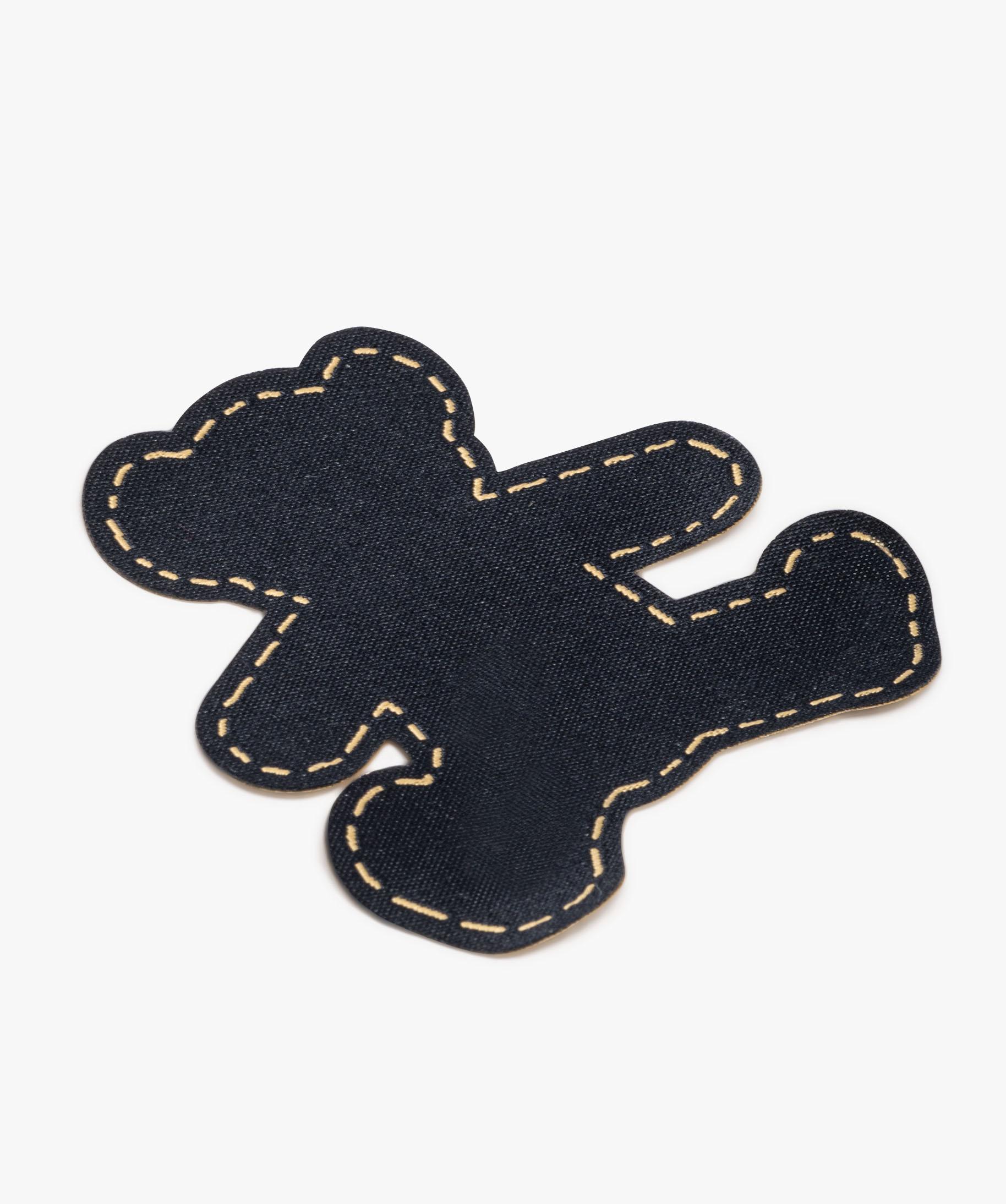 Patch thermocollant forme ourson petit format - LuluCastagnette noir | GEMO