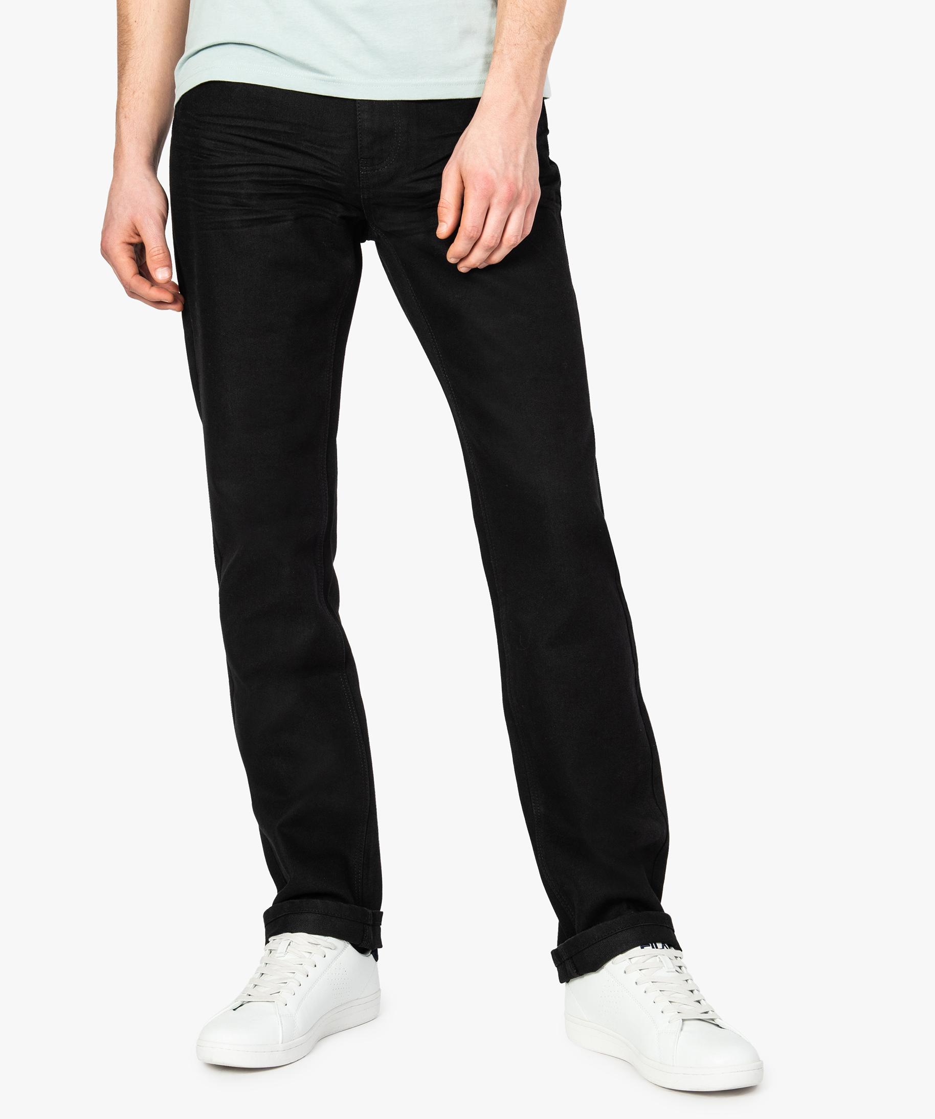 Jean homme regular 5 poches taille normale longueur L34 noir | GEMO