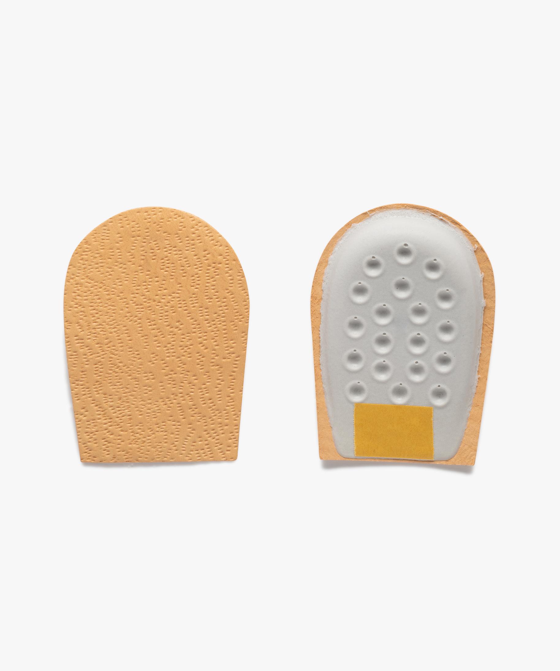 Semelles femme talonnettes en cuir beige | GEMO