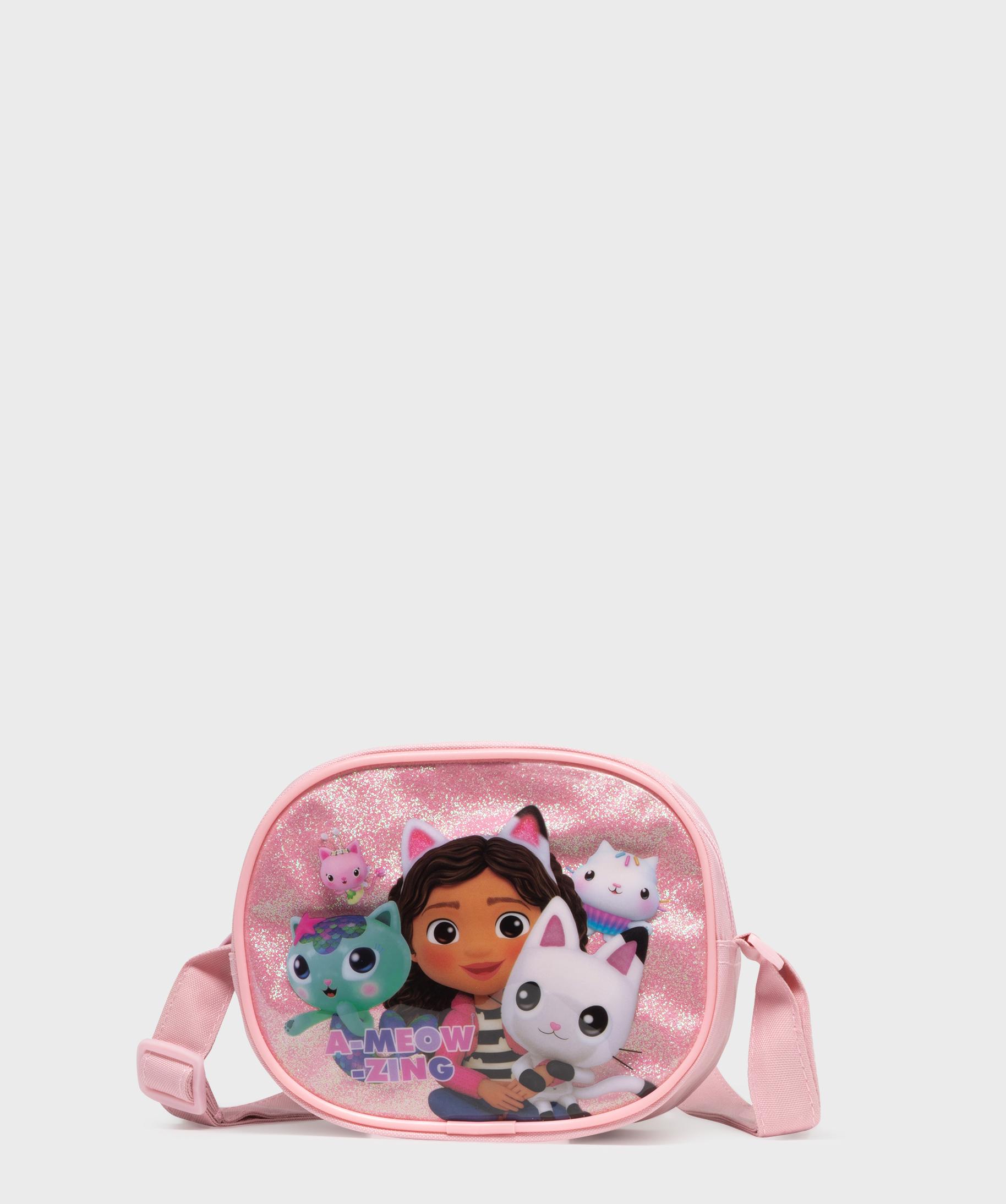 Sac en toile avec motifs chats fille - Gabby’s Dollhouse rose vif | GEMO