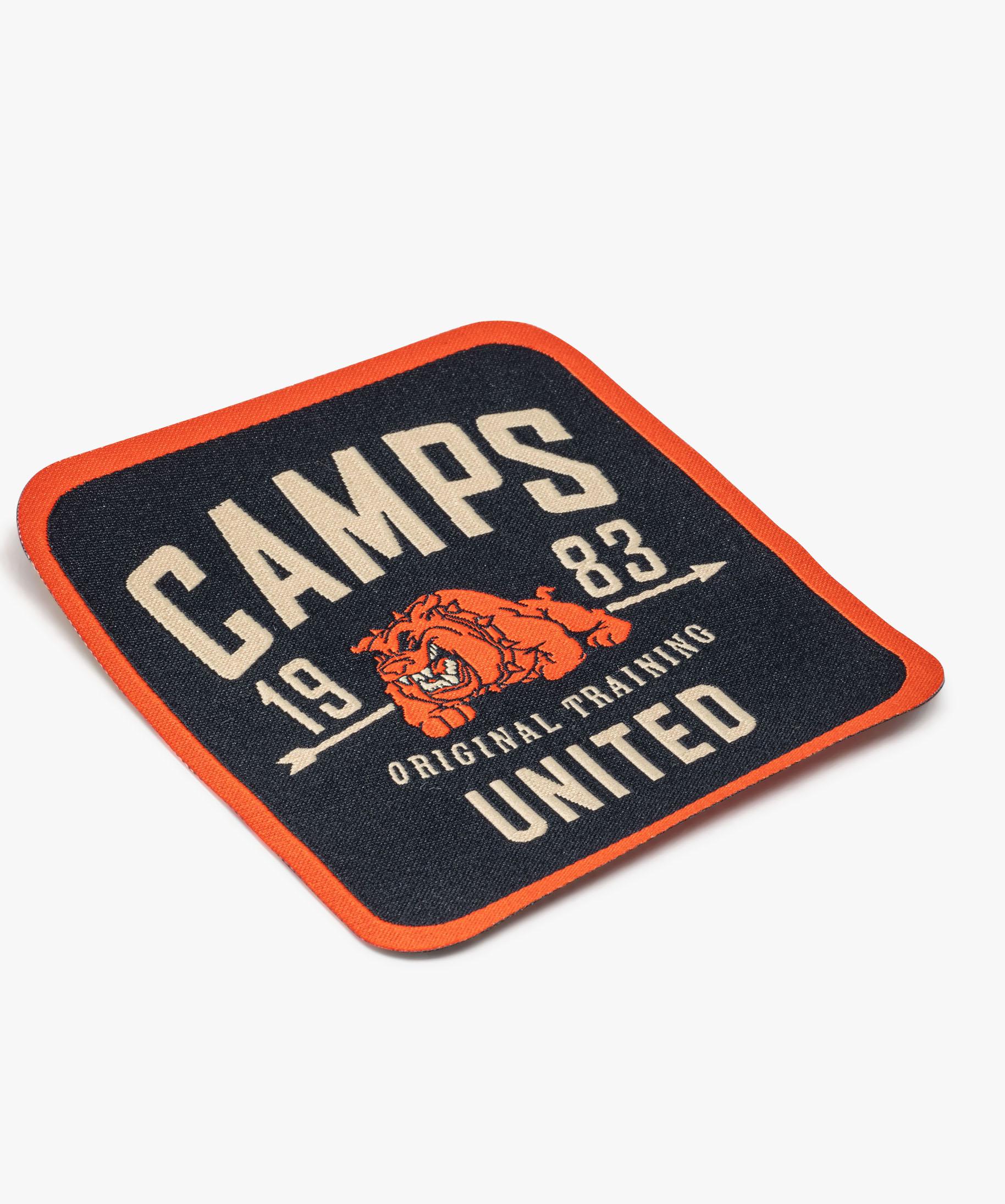 Patch thermocollant rectangulaire grand format - Camps United marine | GEMO