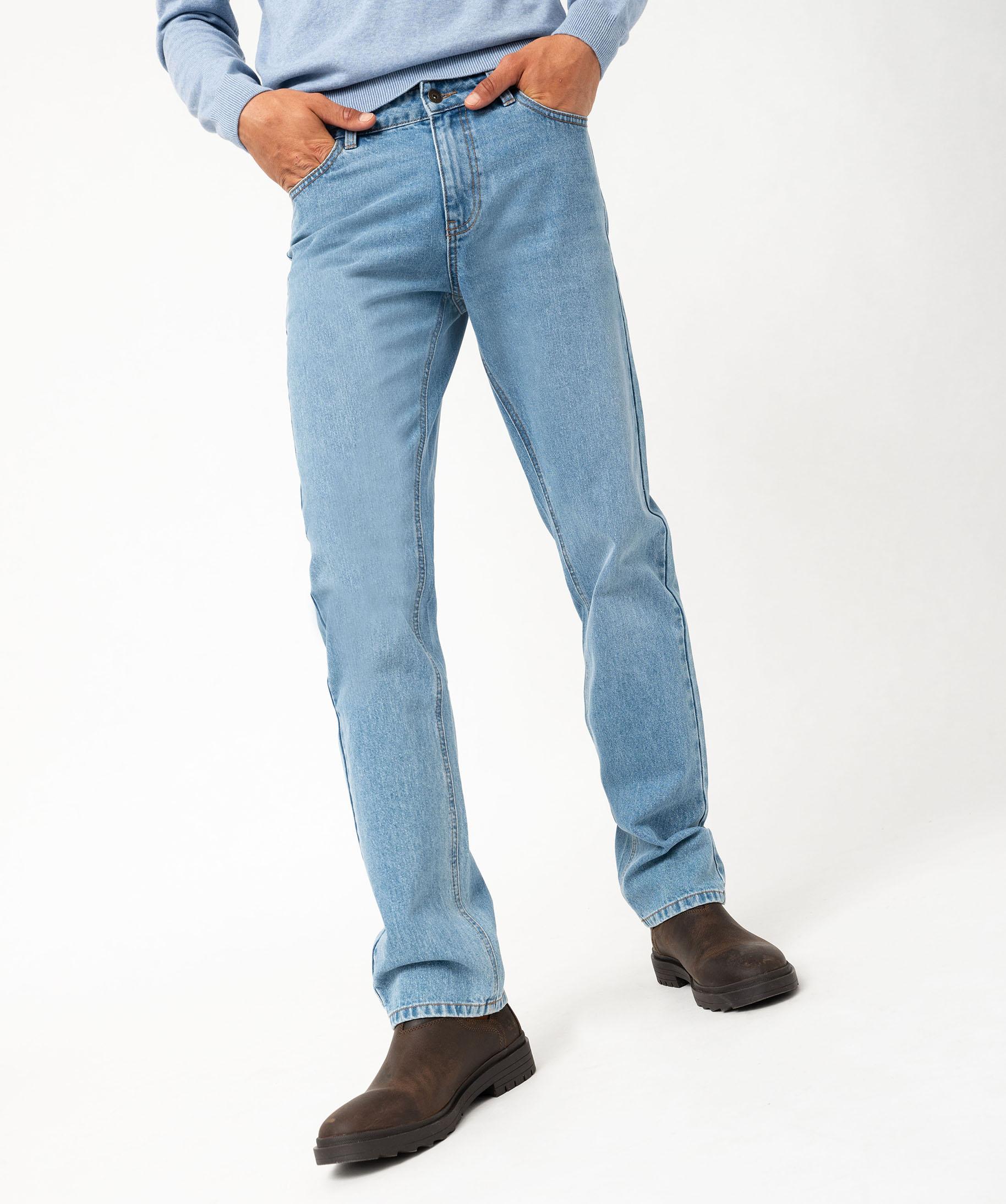 Jean Regular taille normale homme bleu clair | GEMO