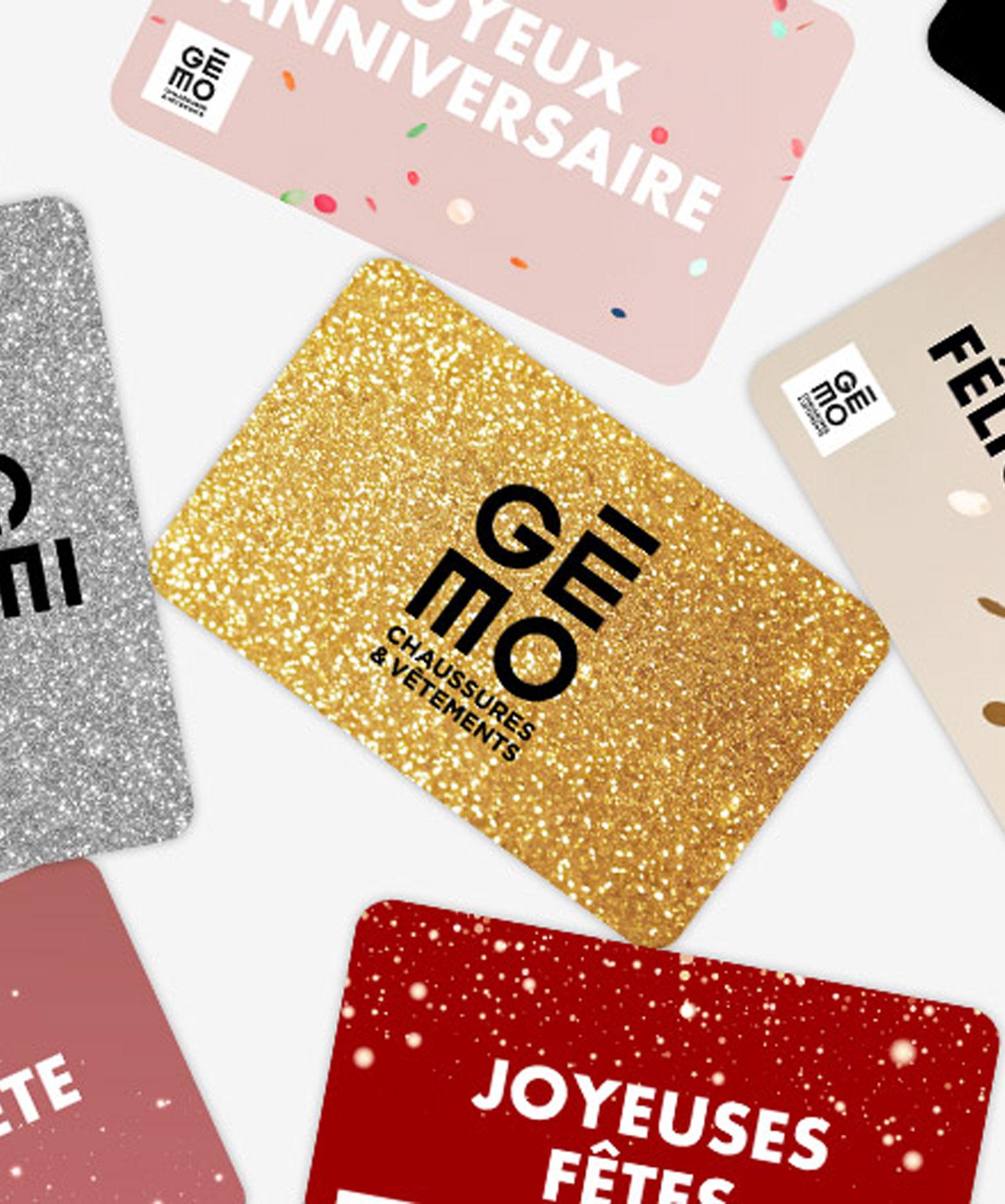 Carte cadeau gris | GEMO