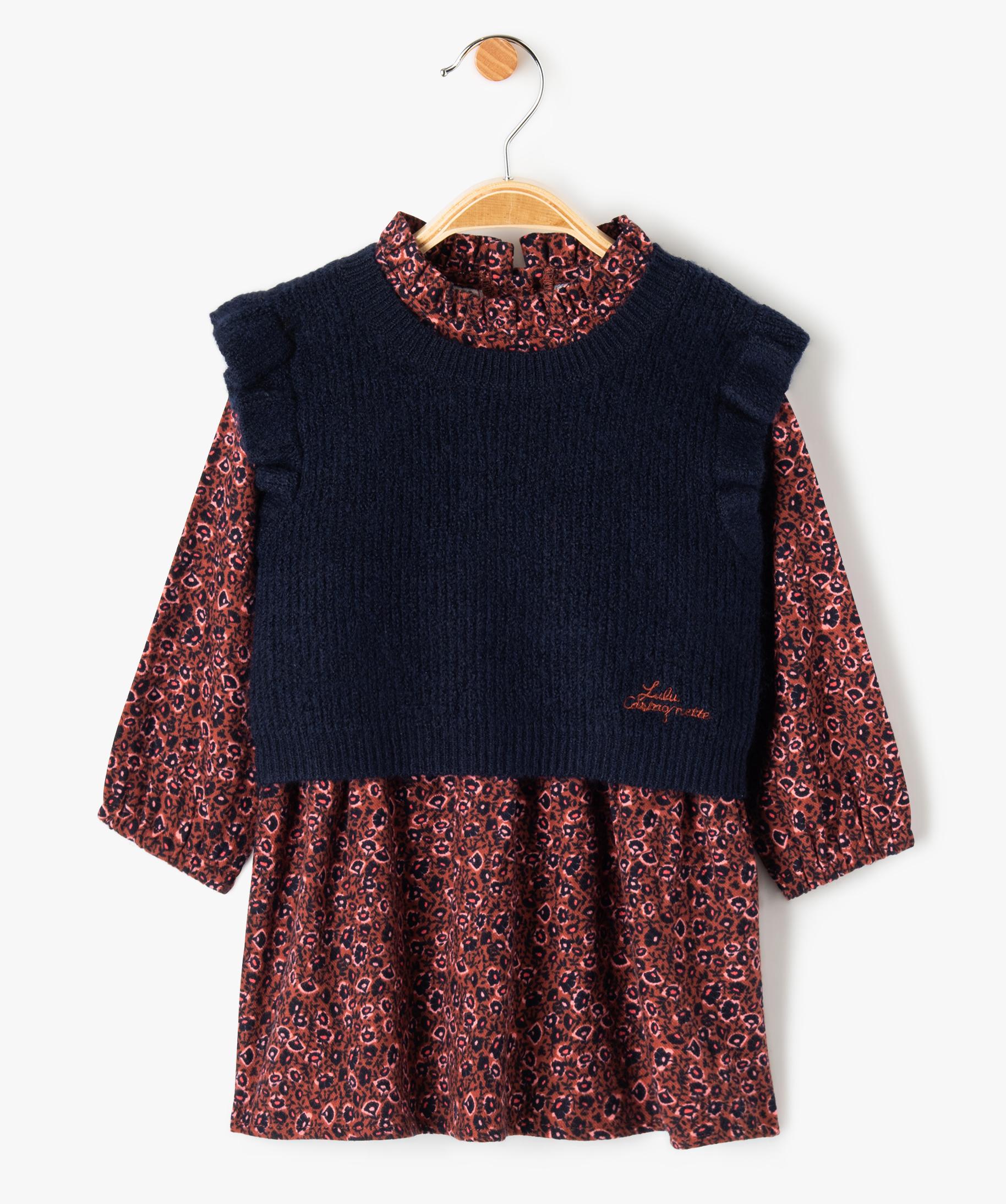 Ensemble bébé fille 2 pièces - LuluCastagnette marine | GEMO