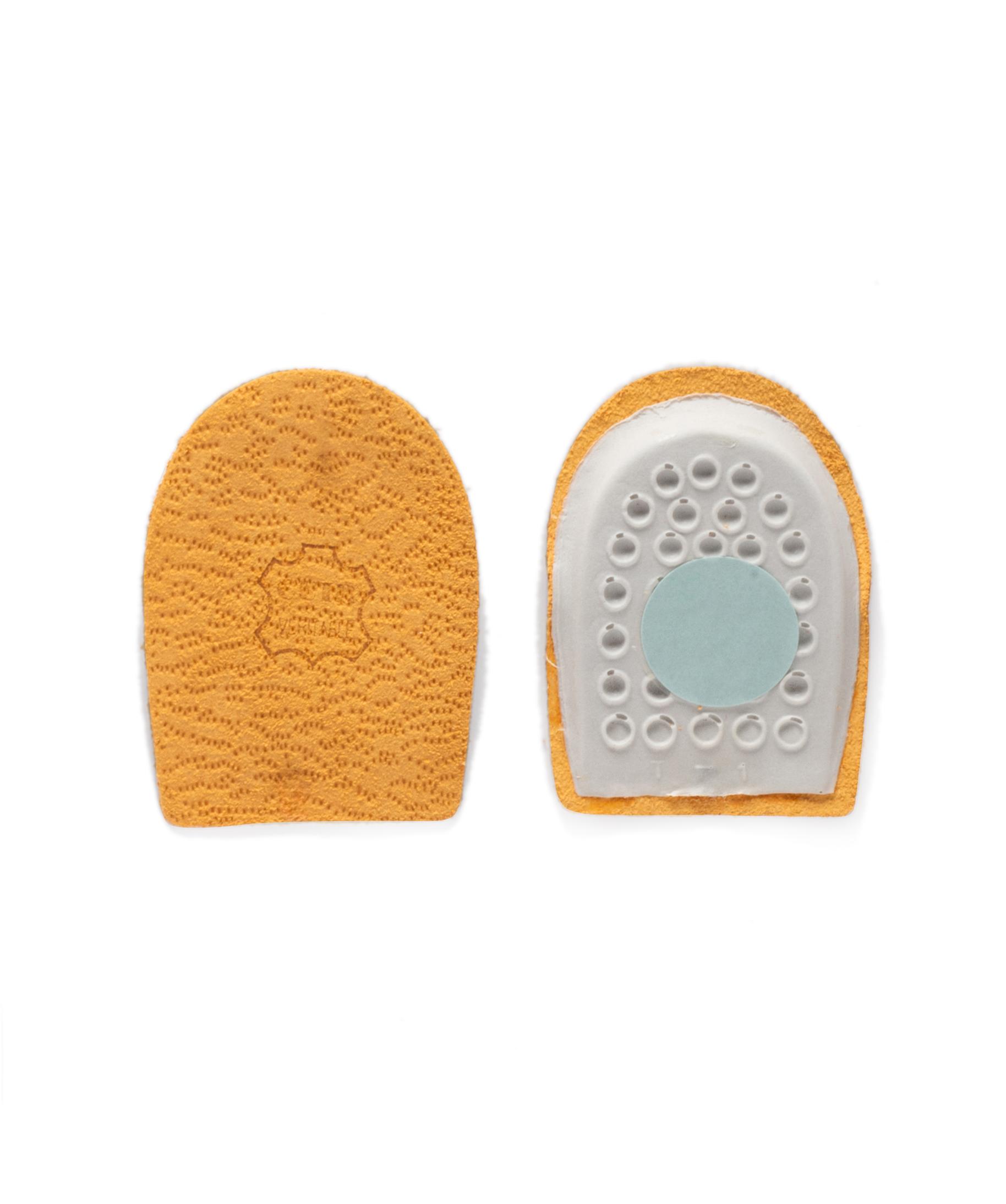 Semelles femme talonnettes en cuir amortissantes - Baranne marron | GEMO