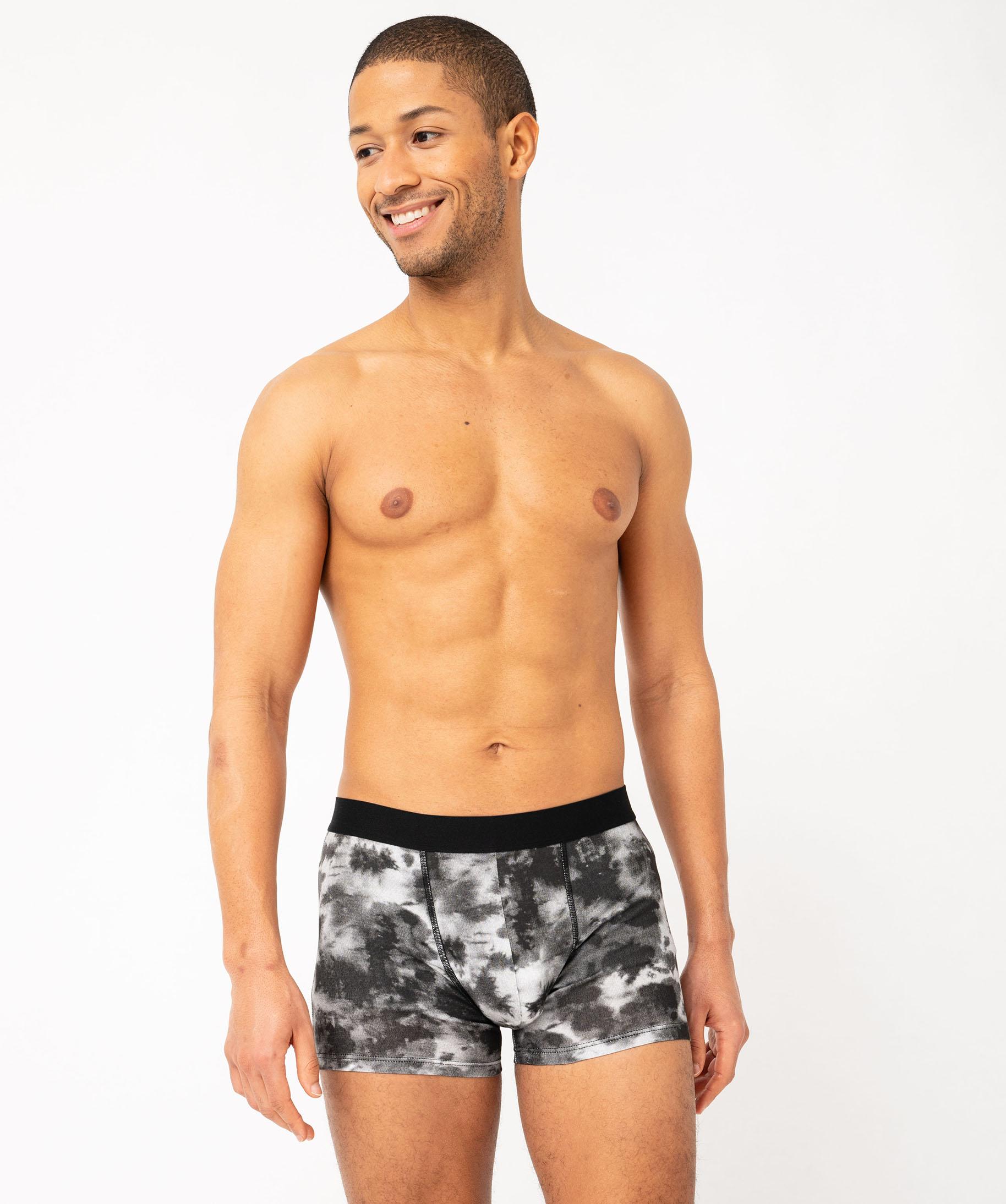 Boxers en coton stretch homme (lot de 2) noir | GEMO