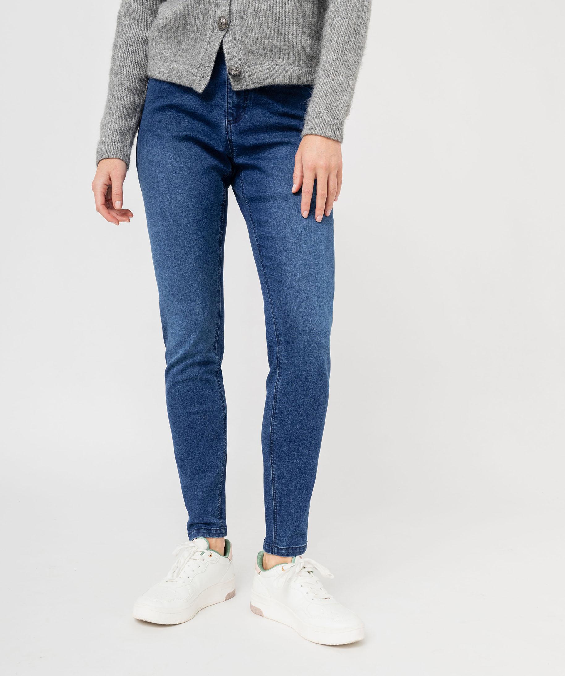 Jean skinny push-up power stretch femme stone | GEMO
