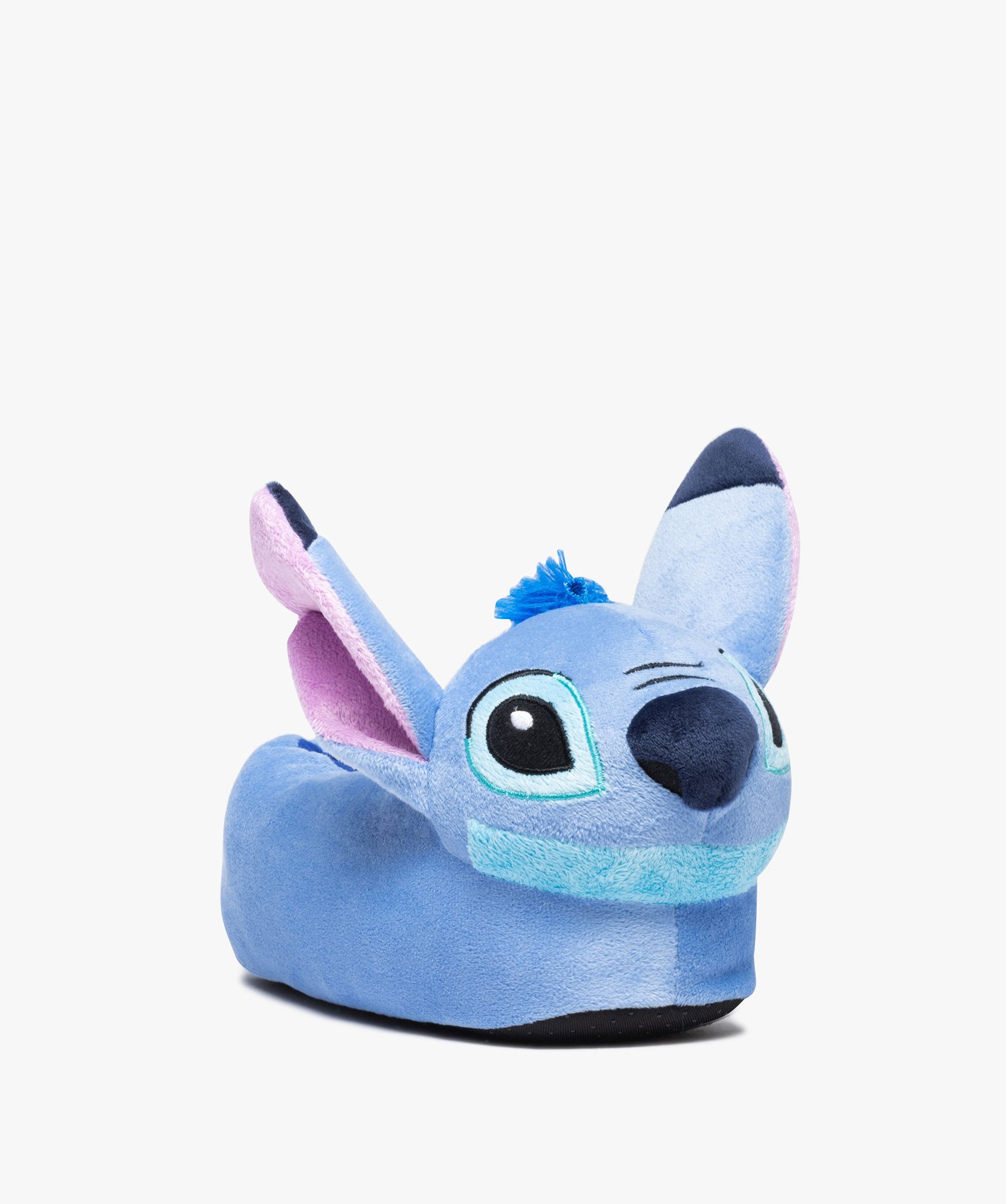 Chaussons fille pantoufle en forme Stitch - Disney bleu | GEMO