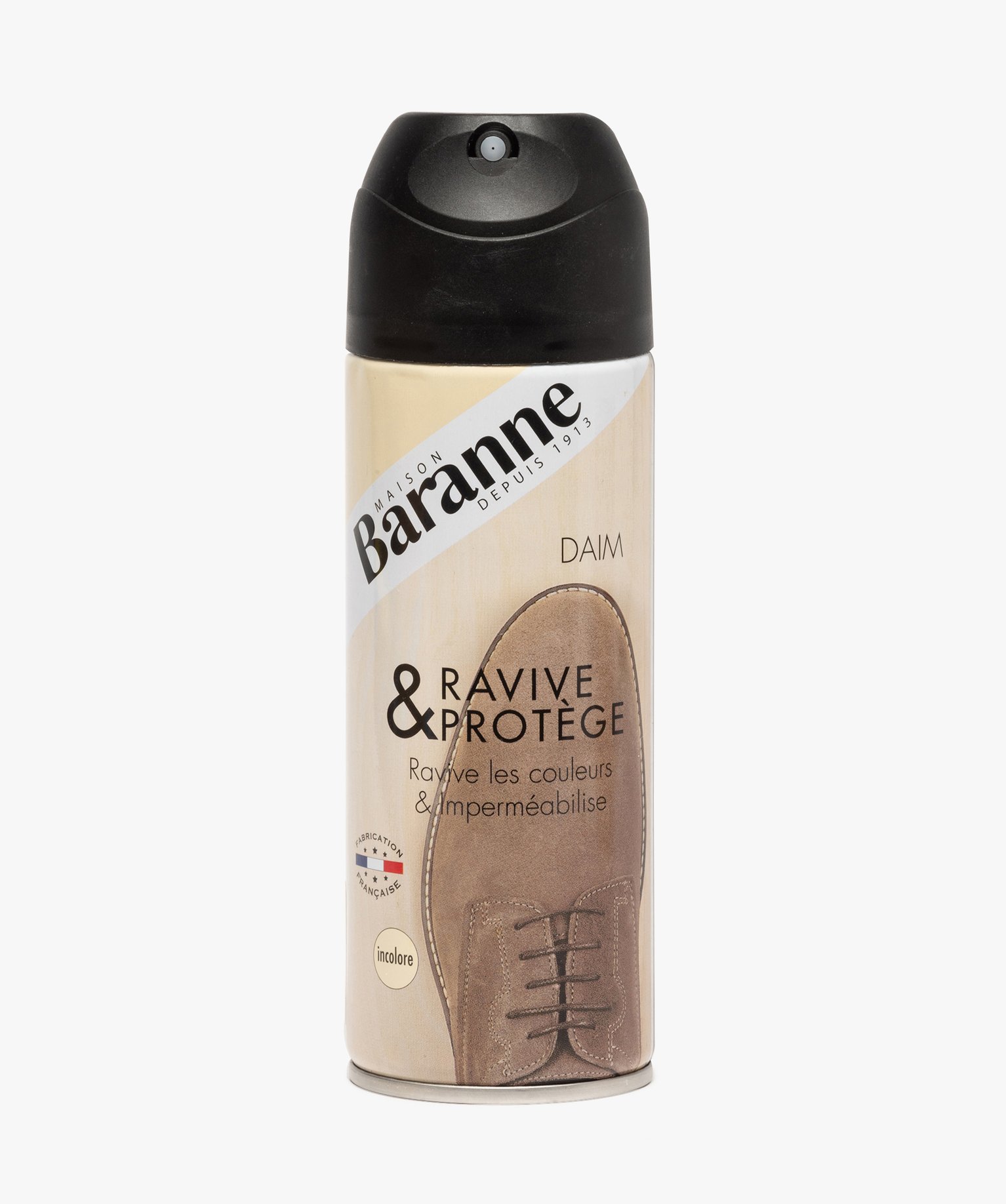 Bombe Ravive & Protège spécial cuir velours - Baranne blanc | GEMO