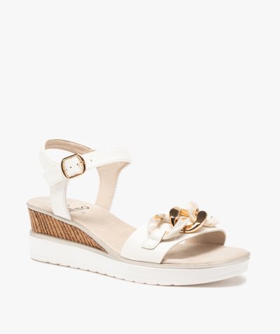 Sandales compensées pour femme